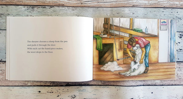 On The Farm - Shearing Book - William Bee